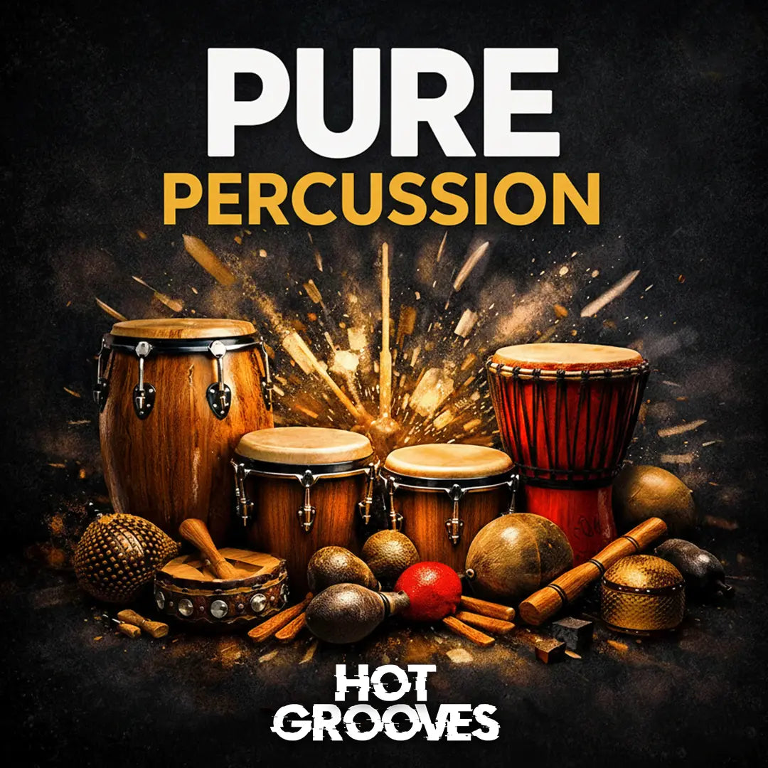 Pure Percussion - Afro,Latin, Percussion Pack – Hot Grooves